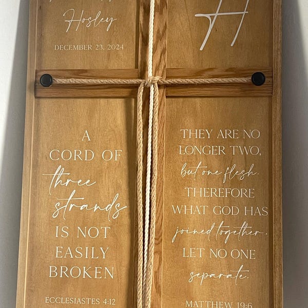A Cord of Three Strands | What God Joined Together | Trinity Braid ...