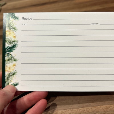 Recipe Cards Family Tree - Etsy