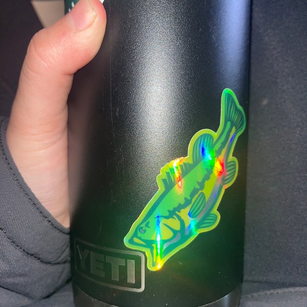 Crappie Sticker High-quality, Durable Freshwater Fish Fishing Decal for ...