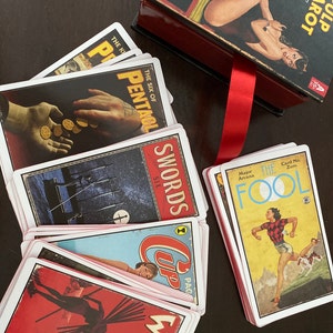The Pulp Tarot Full Tarot Deck - Etsy