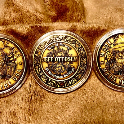 ULTIMATE LUCKY Coin Pure Brass Coin 3mm Thick 40 Mm Wide. - Etsy