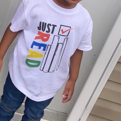 Just Read SVG, Dxf, Eps, Png-cricut-silhouette, Instant Digital ...