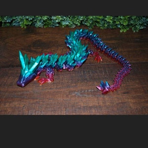 3D Printed Articulated Snake BOA Design by Cinderwing3d - Etsy