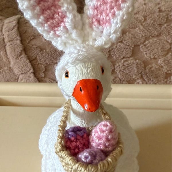 PATTERN for 7 Inch DESK Goose Easter Bunny Dress Outfit Digital ...