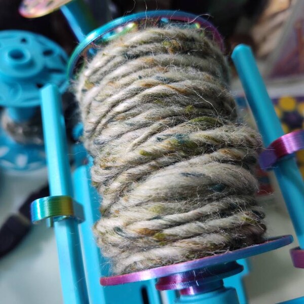 4 Ozs Seacell Fiber, Cellulose, Combed Top, Roving, Spinning Fiber ...