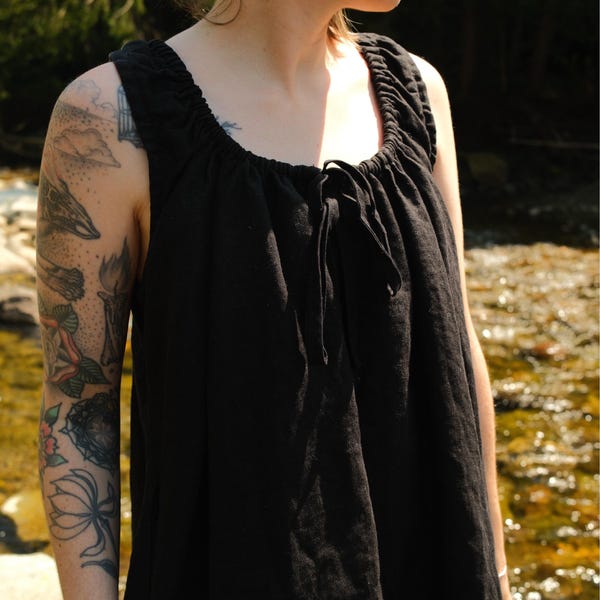 Shoreline Shift Dress Sewing Pattern | Beginner Friendly (PDF Pattern ...
