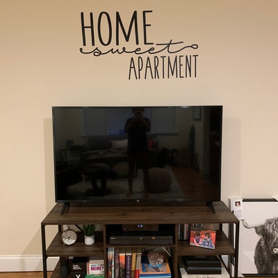 Home Sweet Apartment Wall Decal Decorative Art Decor Sticker for ...