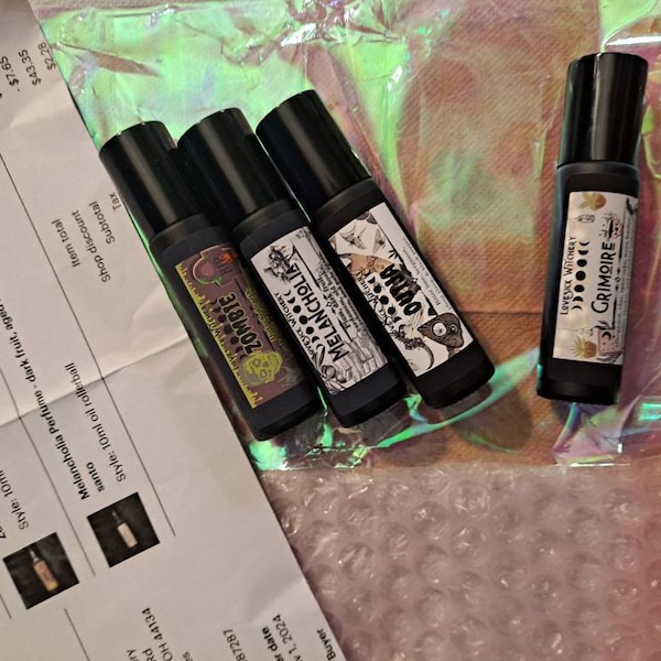Zombie Perfume - Dirt, Oakmoss, and Tobacco - Etsy