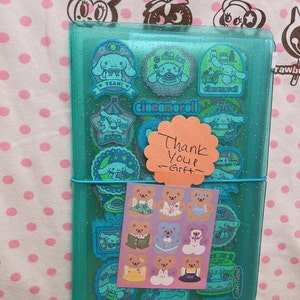 Sticker Storage Book 32 Long Type Pockets Comfort Sticker Album ...