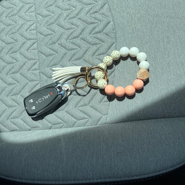 Bangle Keychain | Bracelet Key Chain | Wristlet Keyring | Silicone ...