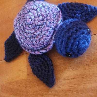 Fred the Sea Turtle Crochet Pattern PDF Download Includes Follow Along ...