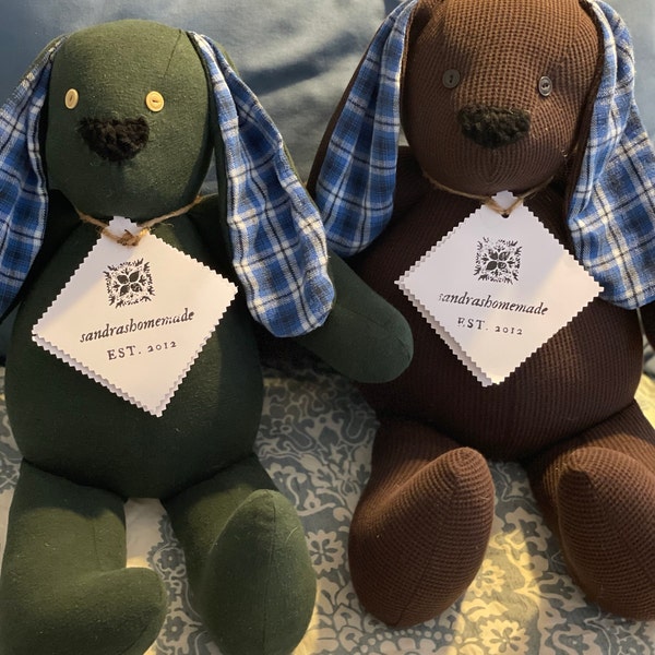 Custom Memory Bunny 18-inch - Etsy