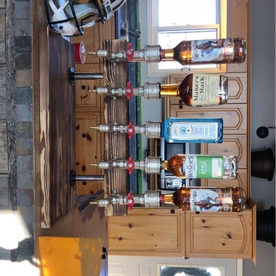 Dispenser for Alcohol Cocktails Mixer Home Bar Liquor Stand Unique Gift ...