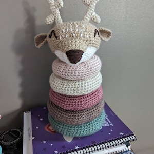 PDF Pattern: Little Deer Stacking Ring Crochet Toy - Etsy