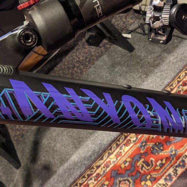 Custom Canyon Bikes Frame Decals Stickers. Made From High Quality Vinyl ...