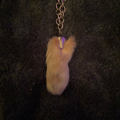 Rabbit Foot Key Chain - Etsy