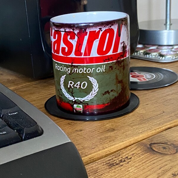 Caltex Motor Oil Inspired Gift Motorcycle Car Mechanic Gift 10oz Tea ...