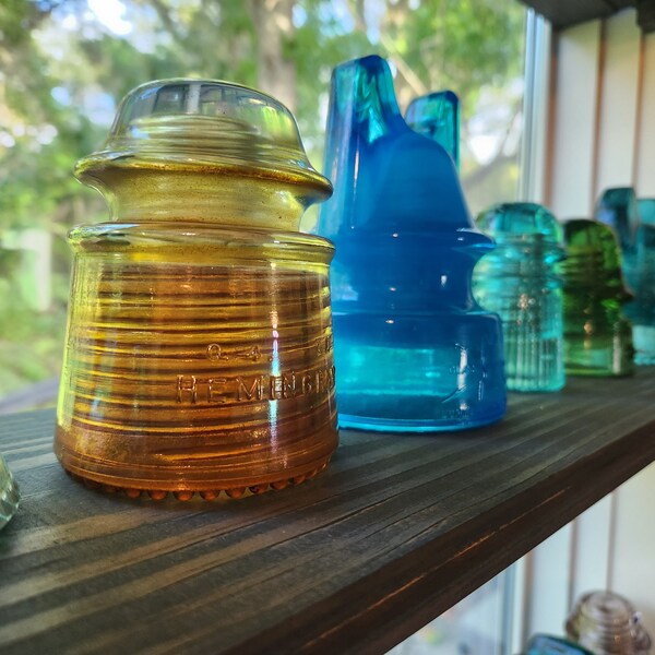 Green Glass Insulator, Stunning Green Mclaughlin Insulator, Bright ...