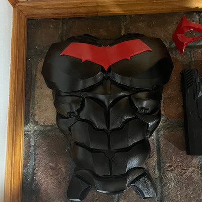 DC Red Hood Chest and Stomach Armor With Carbon Fibre Texture Cosplay ...
