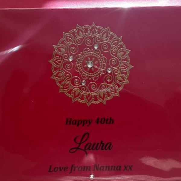 Luxury Personalised Money Envelope, Gift Envelope, Shagan Envelope ...