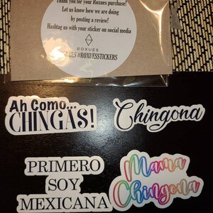 Ah Como Chingas Mexican Stickers Mexico Stickers Mexican Fiesta ...