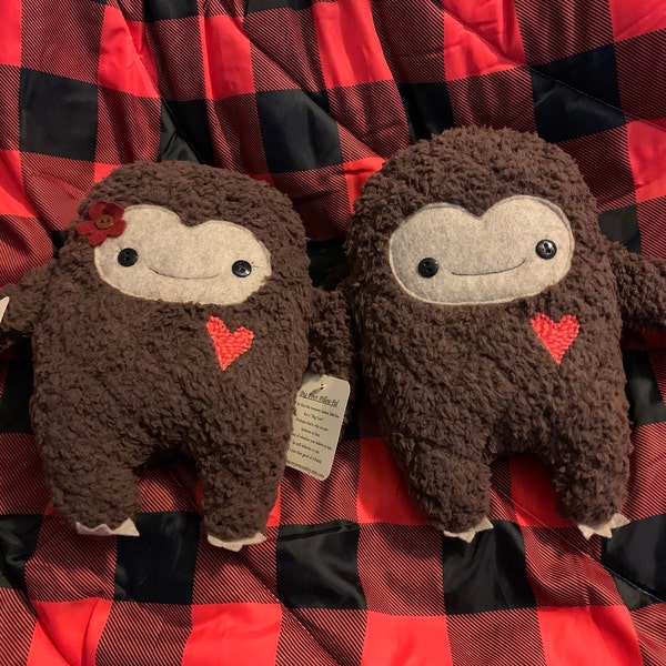 Big Foot Stuffed Toy, Big Foot Plushie, Kawaii Big Foot Plush Doll ...