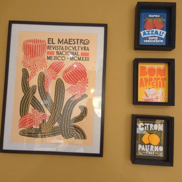 BE KIND Poster, Bold Black and White Wall Decor, Art Print, Wall Art ...