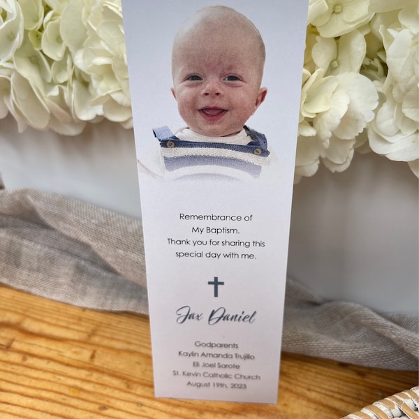 Personalized Holy Communion Prayer Card, First Communion Favor, Thank ...
