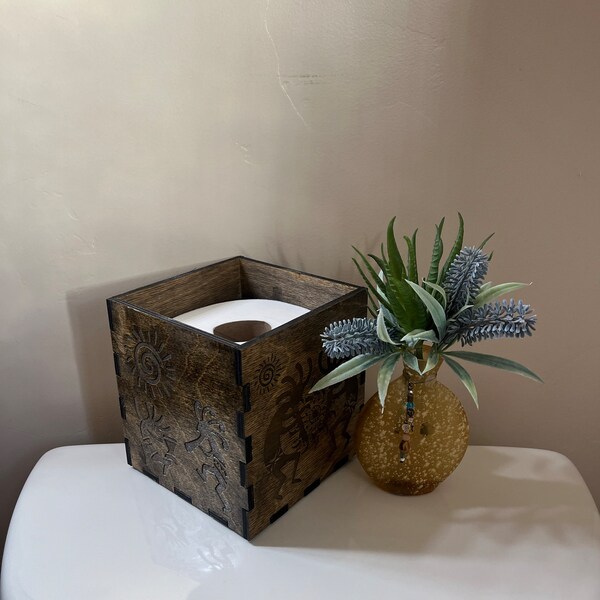 Southwestern Styled Tissue Box - Etsy