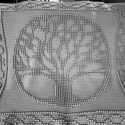Tree of Life Crocheted Blanket Pattern PDF Digital Download - Etsy