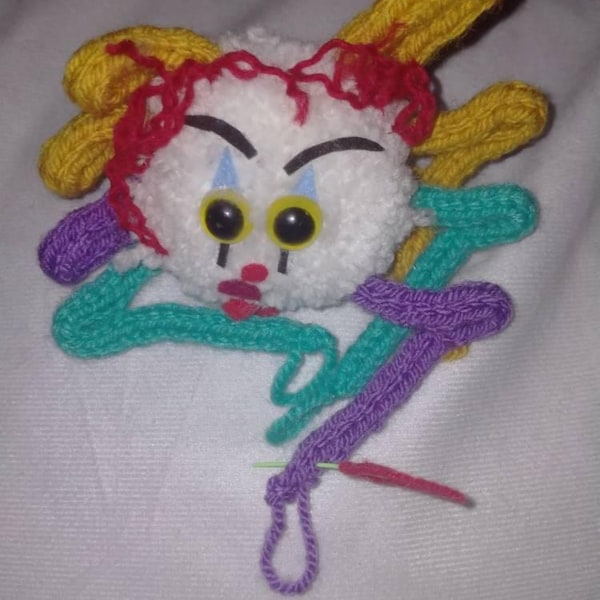 Elmo & Cookie Monster Spider Fan Art Knitted Sesame Street Cutey Crawly ...