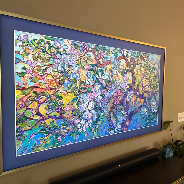 Samsung Frame TV Bezel, the Frame Tv Frame, Handmade Frame Tv Bezel ...