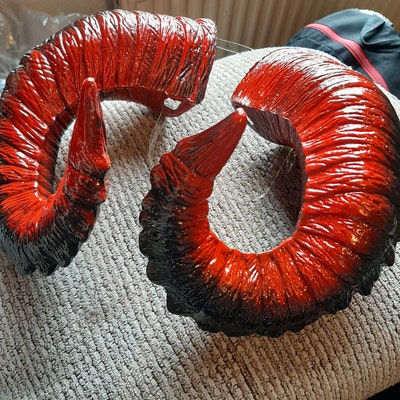 New lucifer Devil Ram Horns for Epic Demonic Halloween Cosplay - Etsy