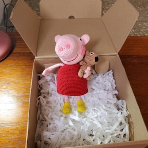 George Pig Crochet Pattern - Etsy