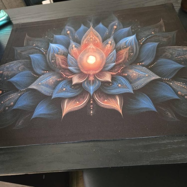 Aztec Octopus Desk Mat, Aesthetic XL Desk Pad, Geometric Mouse Pad, Red ...