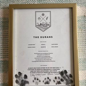 4 Generation Custom Family Tree Print legacy, Bus Scroll Design for ...