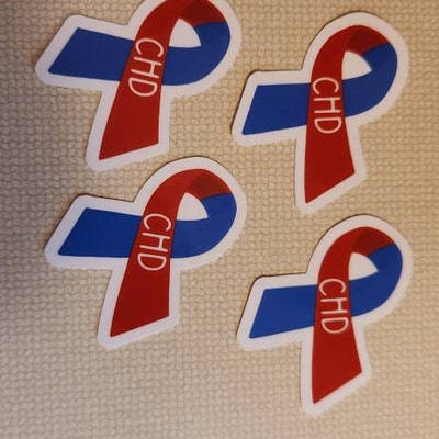 Tracheostomy Awareness Ribbon Sticker Chronic Illness Chronic Illness ...