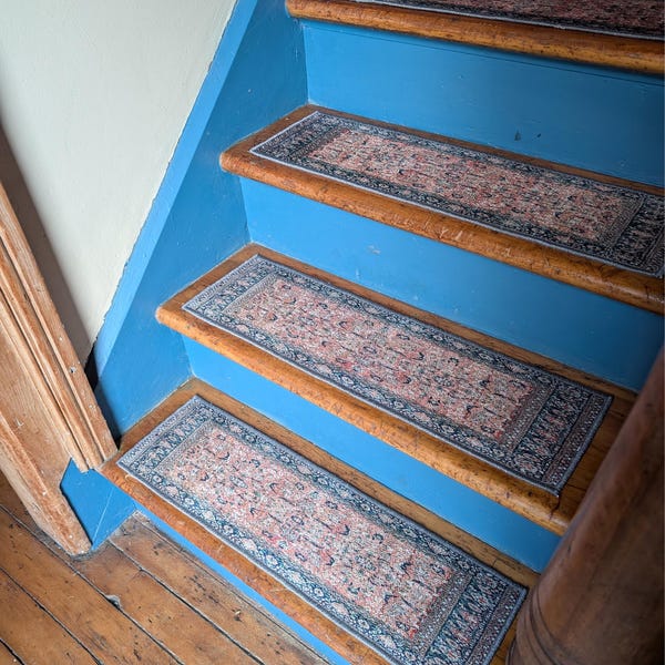 Stair Runner Tread, Non-slip Rug, Easy to Clean, Stair Mat, Rug Runners ...