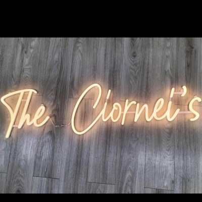 Circle Lighted Sign, 3D Lettering Signage, 3D Letters Shop Signs, 3D ...
