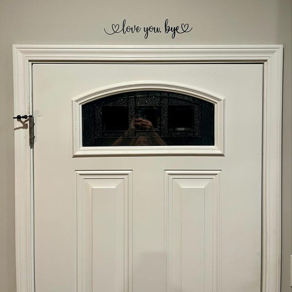 Scrolling Welcome Vinyl Decal - Welcome Vinyl Sticker - Welcome Door ...