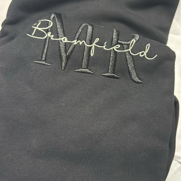 Custom Mrs. Embroidered Sweatshirt, Gift for Future Mrs & Mr Engagement ...