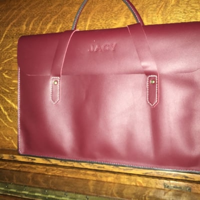 Traditional Handmade Leather Sheet Music Bag or Laptop Case - Etsy