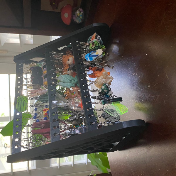 Spiderweb Earring Display Rack Jewelry Standing Spooky Halloween Web - Etsy