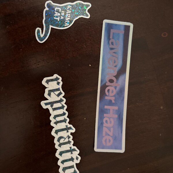 Taylor Swift Heart Glasses Sticker/taylor Swift Stickers/ Holographic ...