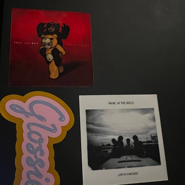 Custom Album Cover Stickers, Music Stickers, Wall Collage, Laptop ...