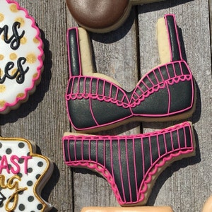 2 Piece Bikini or Bra and Panties or Underwear Cookie Cutter or Fondant ...