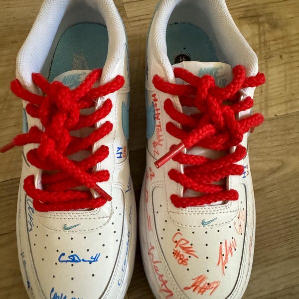 Jordan 4 Red Cement Shoelaces Thunder Fire Red Speckle Print Laces - Etsy