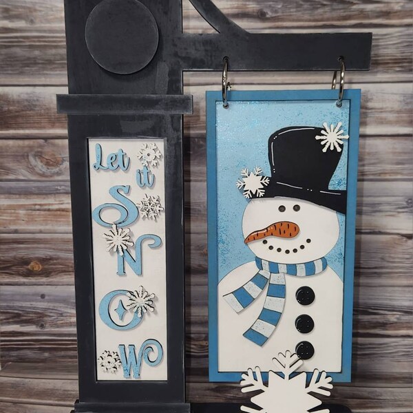 Post Sign Stand Laser Cut File, Post Sign Holder Laser SVG, Laser Cut ...