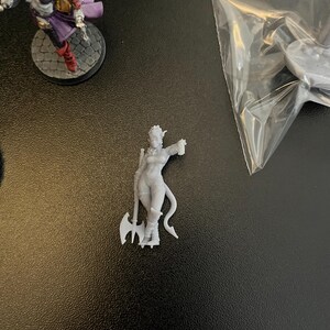 Minthara, Drow Cleric 3D Printed DIY Resin Statue Kit / Figurine ...