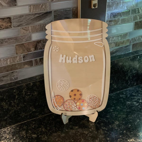 Personalized Stars Reward Jar for Kids, Token Jar System, Customizable ...